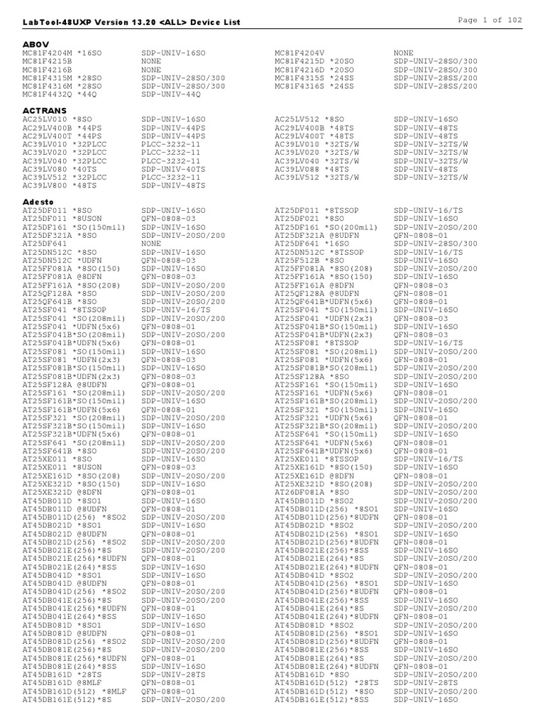 LabTool-48UXP ALL | PDF