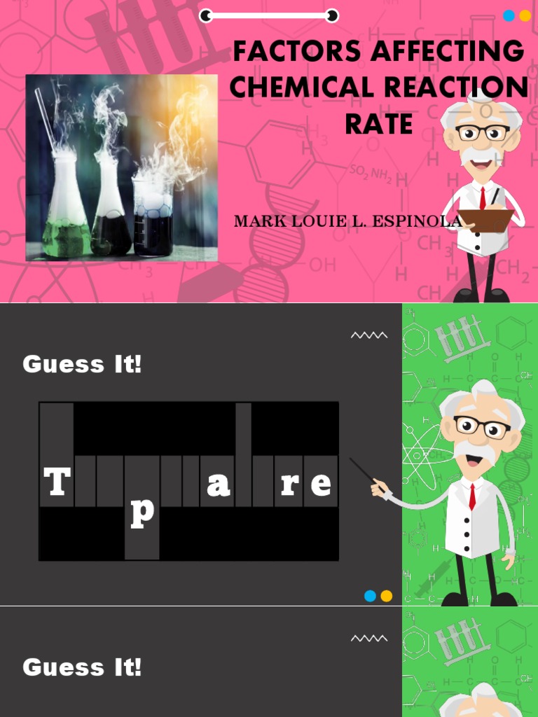 Physcie Factors Affecting Chemical Reaction Rate | PDF | Reaction Rate ... Physcie Factors Affecting Chemical Reaction Rate | PDF | Reaction Rate ...