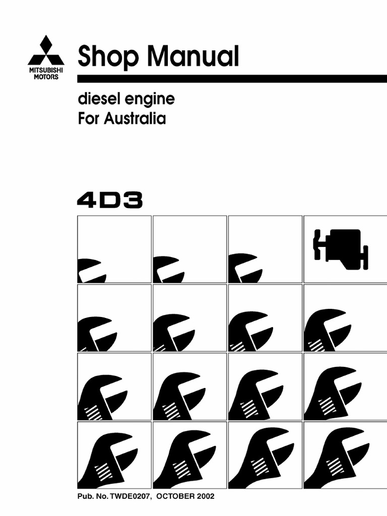 4D34-T Service Manual | PDF