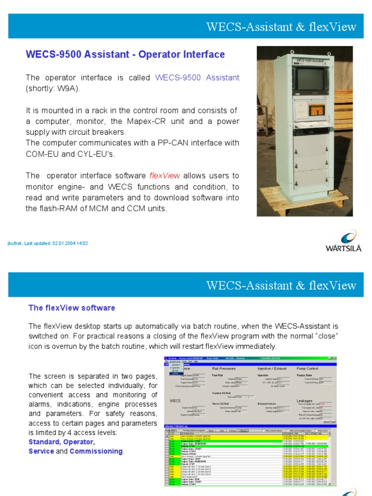 RT-flex Course D2. WECS Assistant | PDF