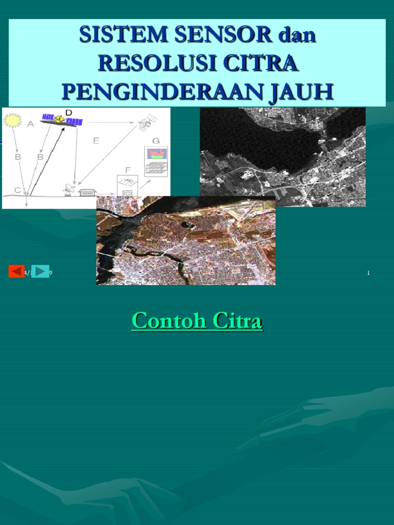 Sistem Sensor dan Resolusi Citra | PDF | Sains & Matematika