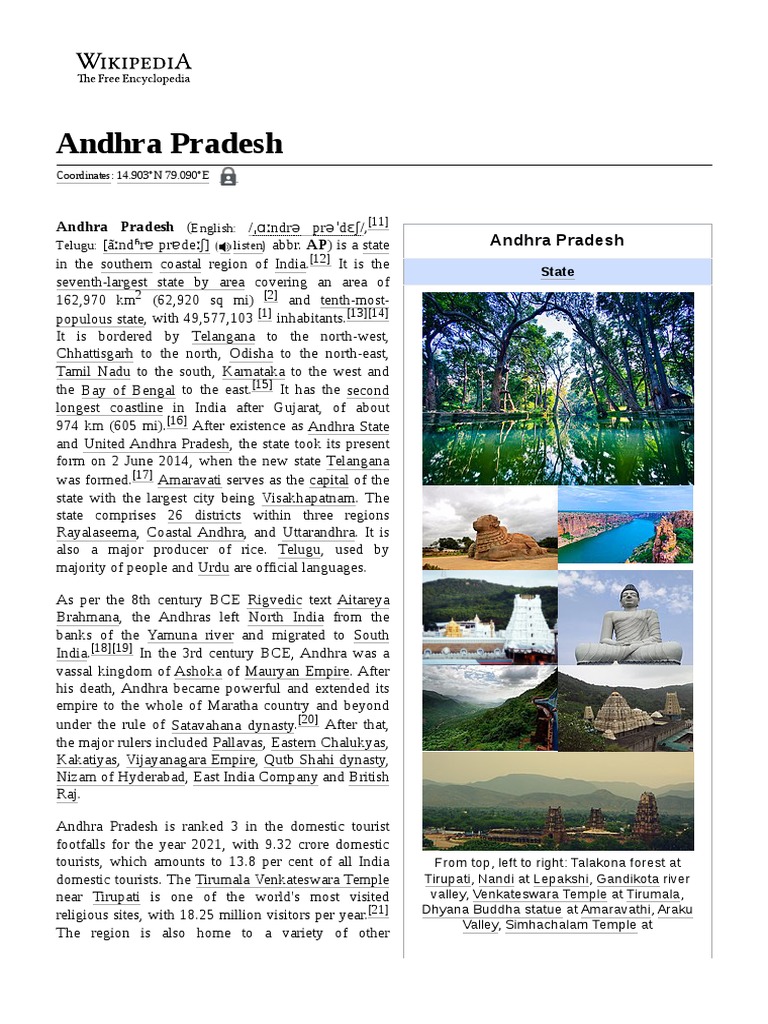 Andhra Pradesh | PDF