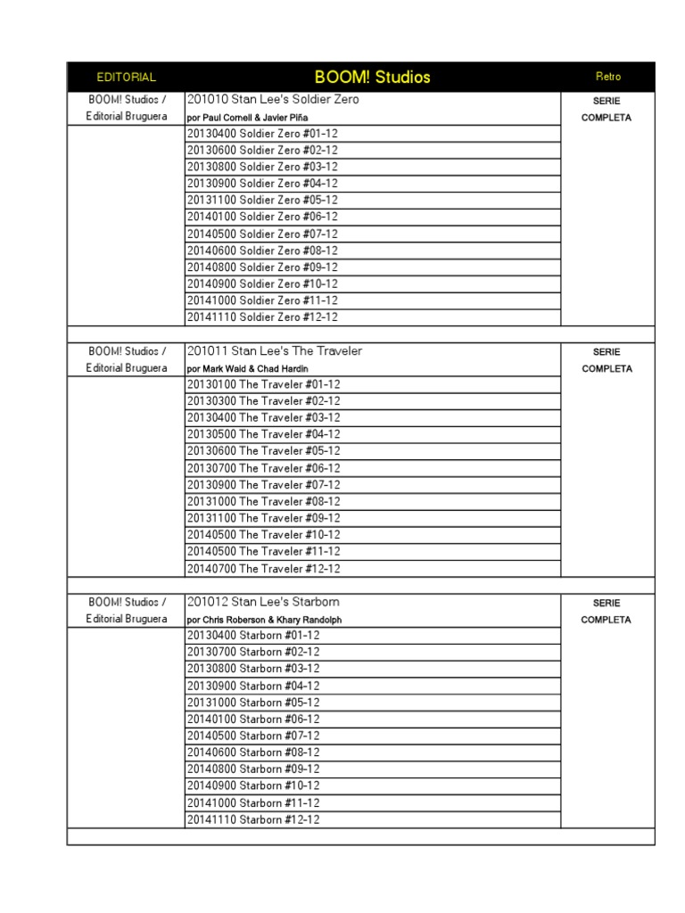 BOOM! Studios: 201010 Stan Lee's Soldier Zero | PDF | Dc Comics | Batman