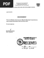 Barangay Cbjip Sample | PDF | Child Abuse | Violence