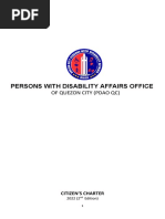 RA 10070 PWD Affairs Office PDAO | PDF | Government | Justice