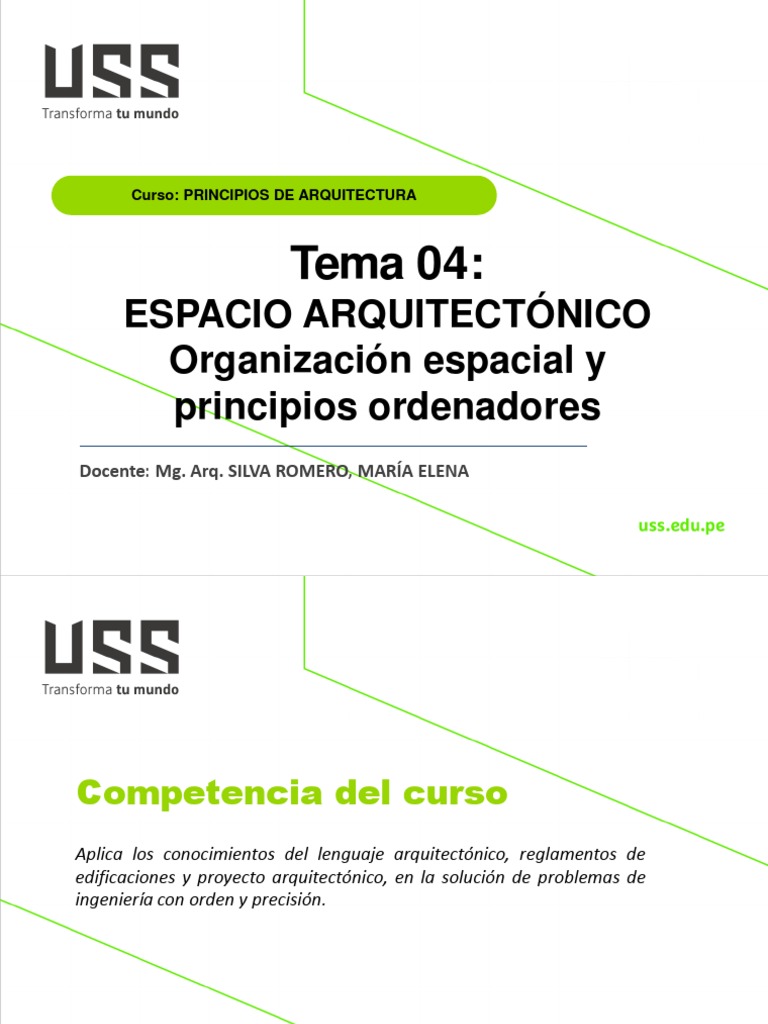 USS S03-SEM04 Organización Espacial. | PDF | Arte