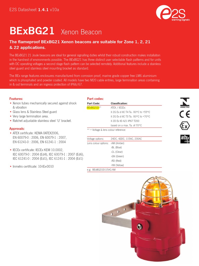 Ex Beacon BExBG21 | PDF