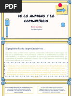 De Lo Humano y Lo Comunitario (5° y 6° Grado) | PDF | Educación de la primera infancia | Familia