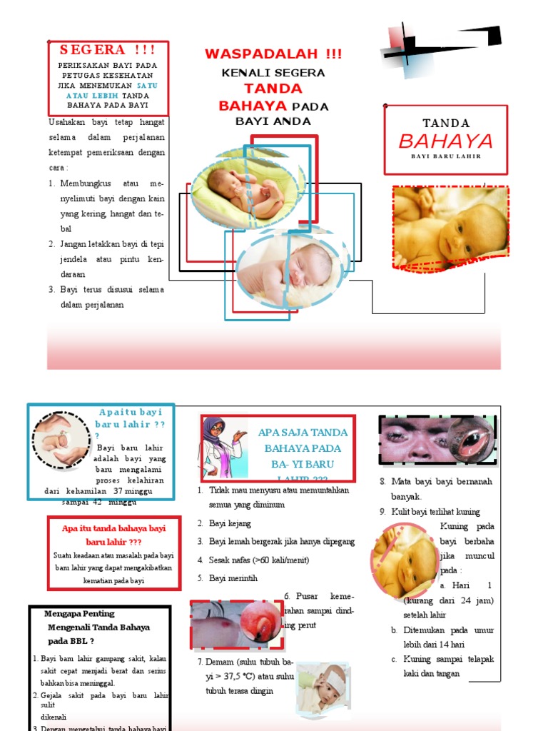 Leaflet Tanda Bahaya BBL | PDF