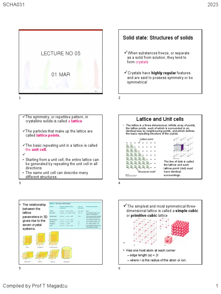 Solid State Notes | PDF