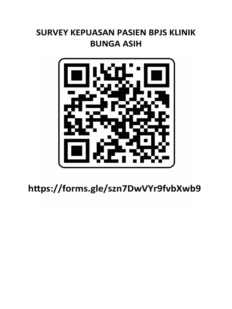 Survey Kepuasan Pasien BPJS Klinik Bunga Asih | PDF