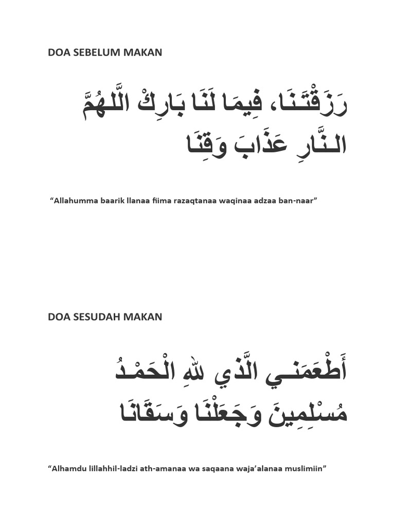 Doa Doa | PDF