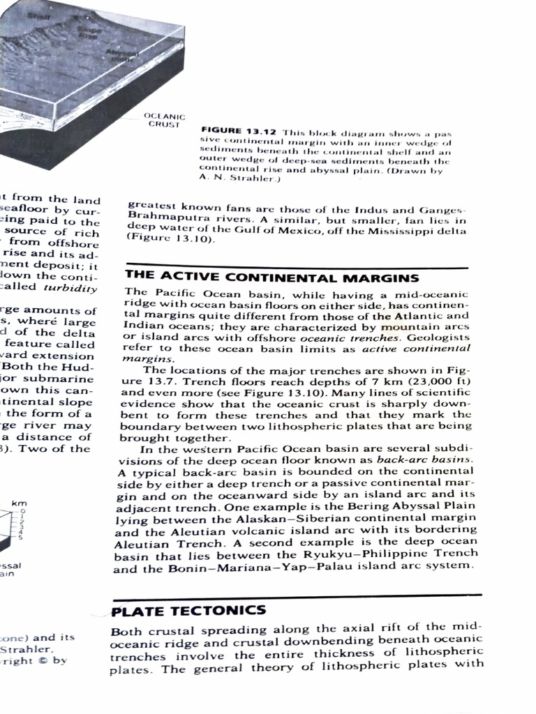 Plate Tectonics (Alan H Strahler) | PDF