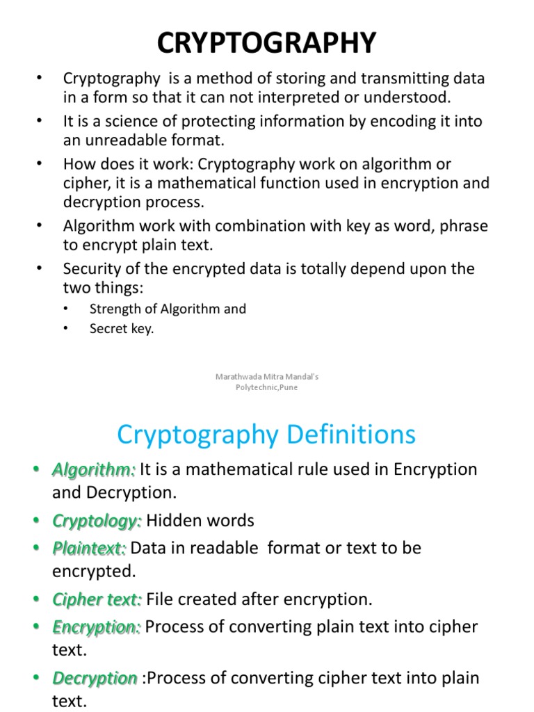 Nis Notes Pdf Cryptography Public Key Cryptography