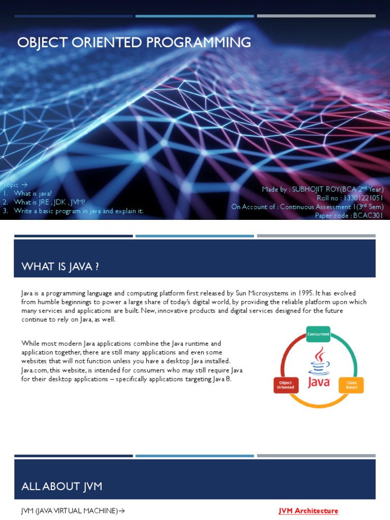 51 Java | PDF | Java Virtual Machine | Java (Software Platform)