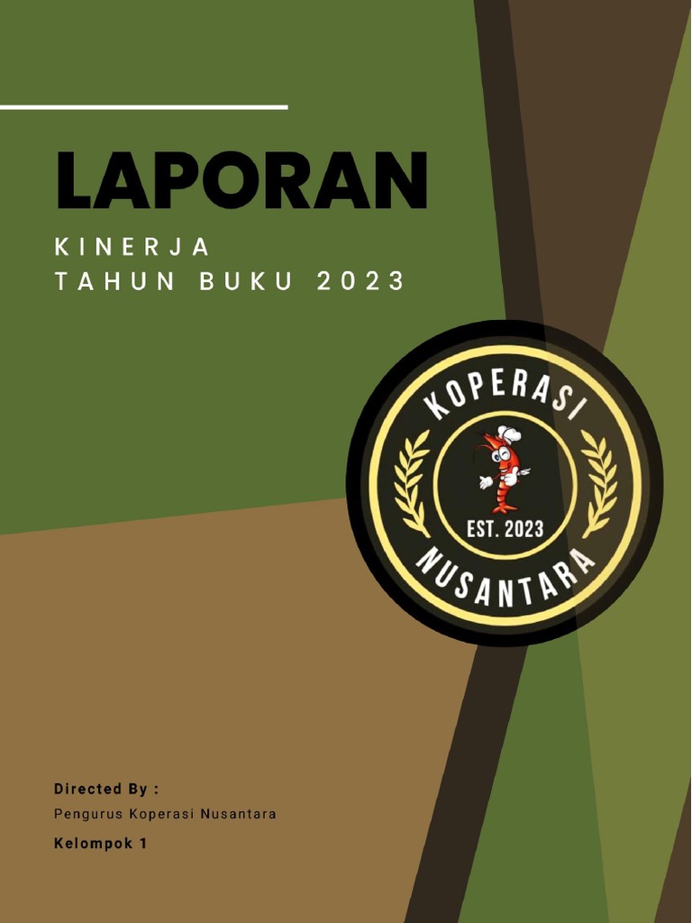 K1 LAPORAN KINERJA KOPERASI NUSANTARA TAHUN BUKU 2023 | PDF