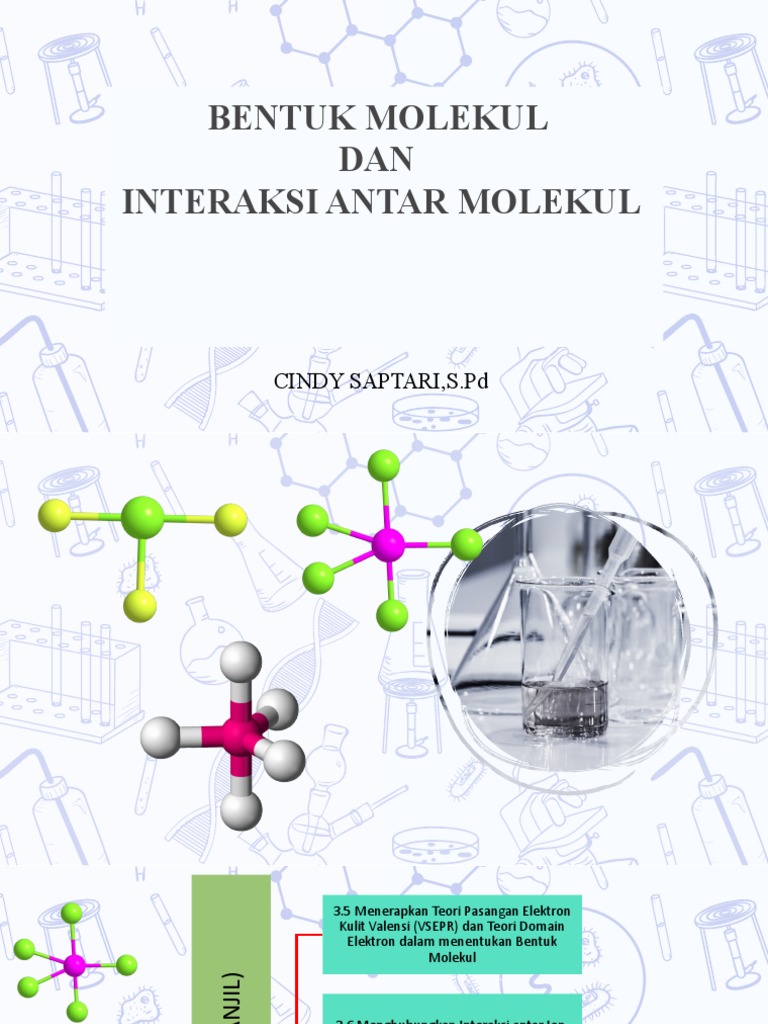 Bentuk Molekul dan Interaksi Kimia | PDF | Sains & Matematika