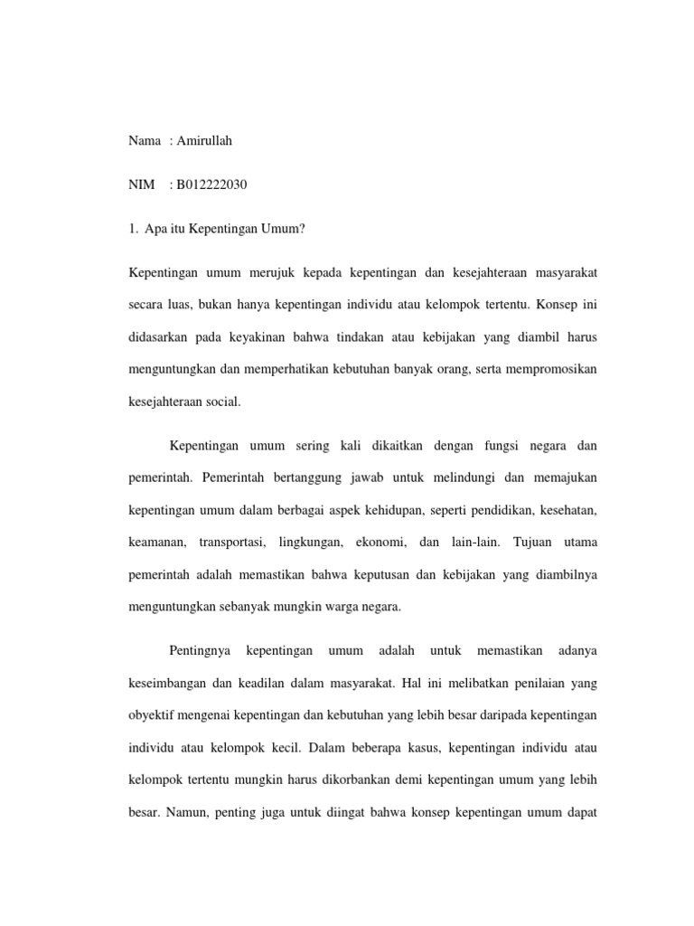 Tugas Amirullah | PDF