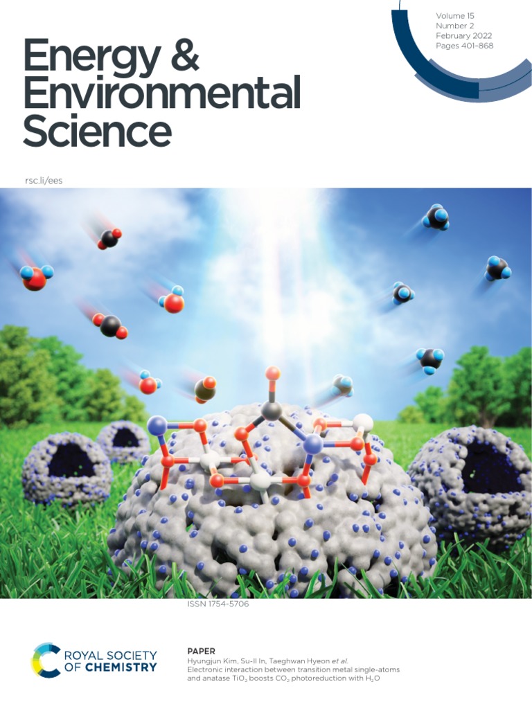 Energy & Environmental Science: RSC - Li/ees | PDF | Titanium Dioxide | Catalysis