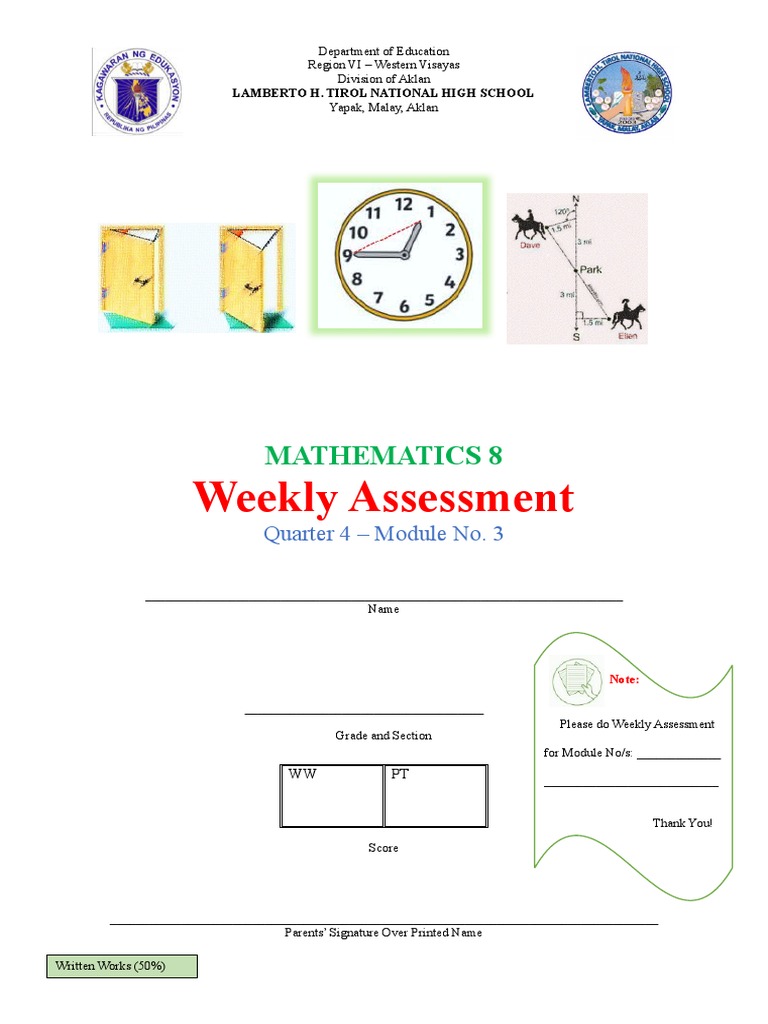 Q4-Mod3 - Proving Inequalities in A Triangle | PDF | Triangle ...