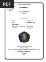 Laporan Lengkap Enzim | PDF