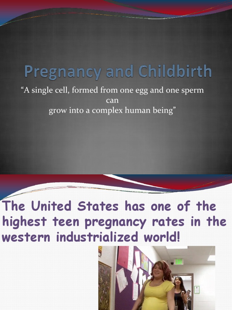 Understanding Teen Pregnancy and Development | PDF | Childbirth | Pregnancy