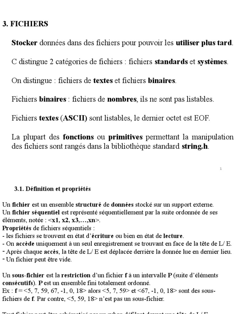 L2 Algo Slide1 2021 | PDF | Pointeur (programmation) | Fichier informatique