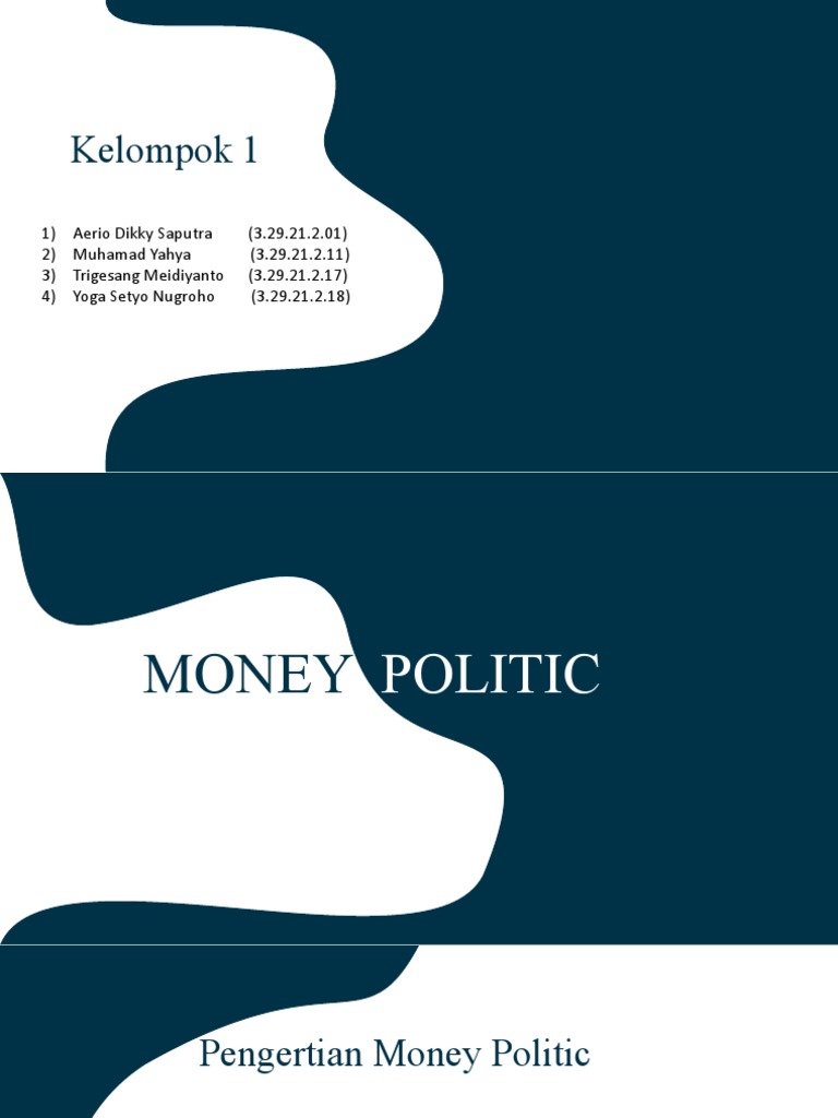 Money Politic | PDF