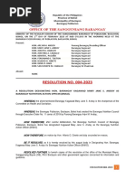 Resolution No. 01-BDC Resolution For Realignment | PDF | Philippines | Economies
