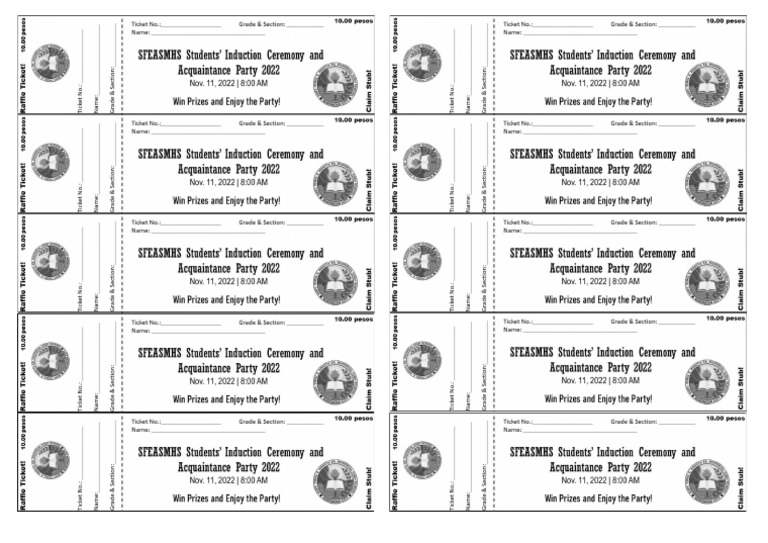 Raffle-Ticket Induction | PDF