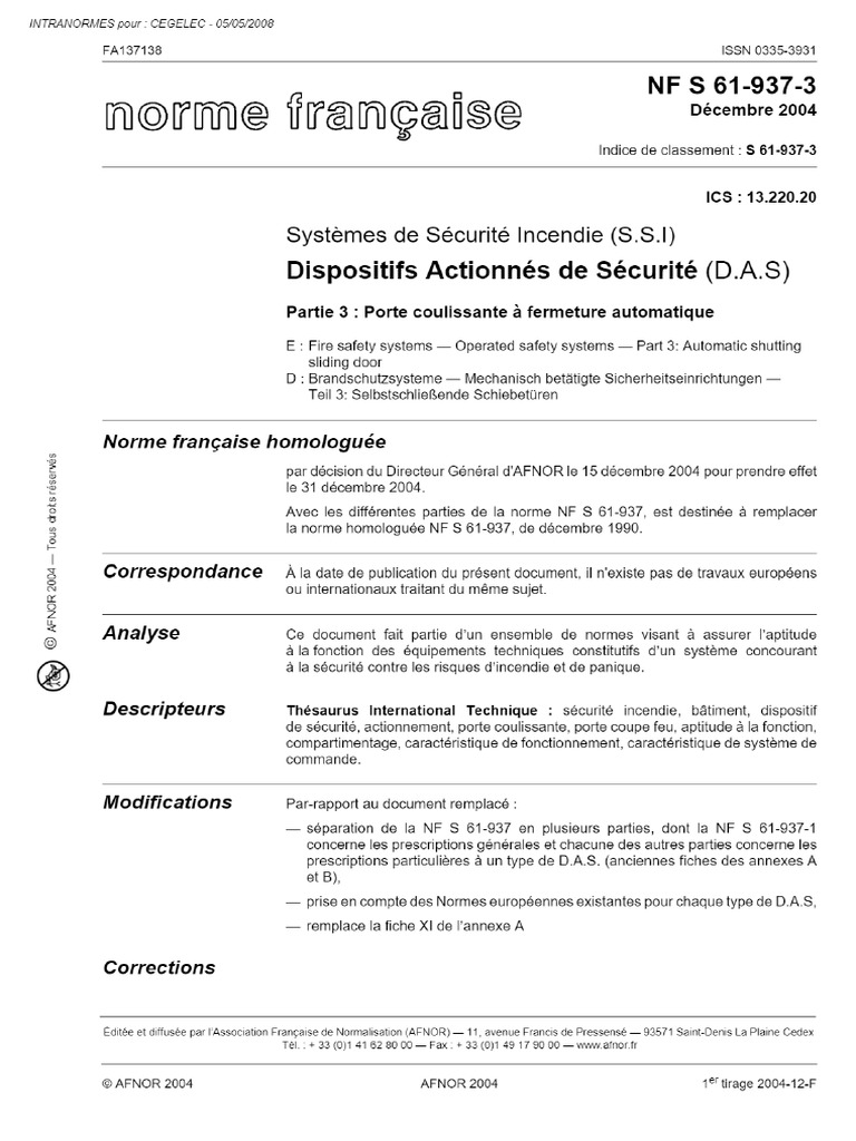 NF S 61-937-3 | PDF