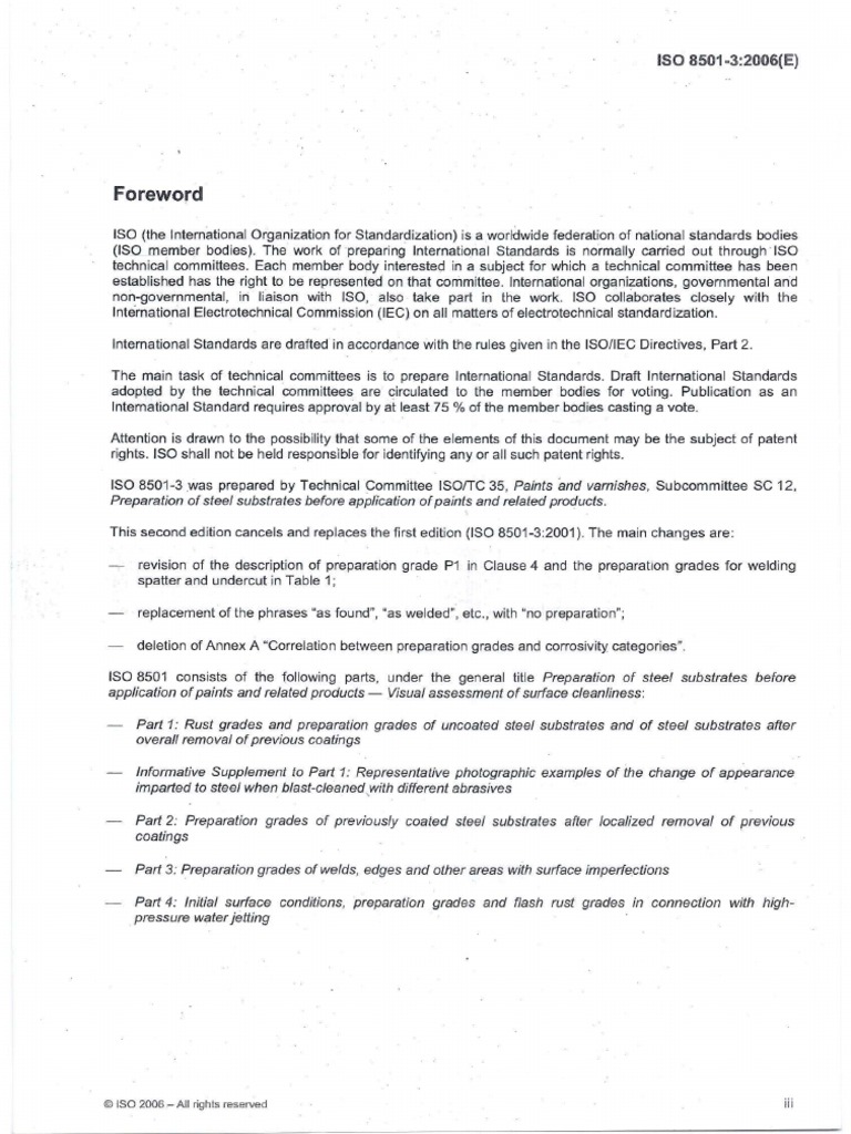 Iso 8501 3 2006 | PDF