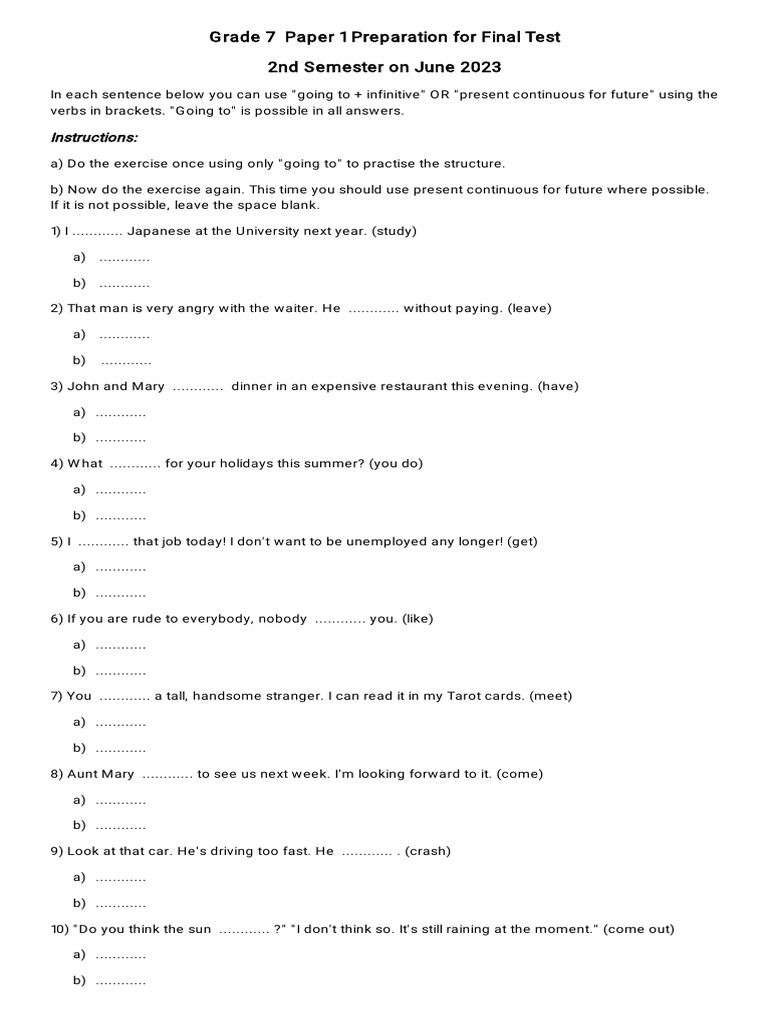 Grade 7 Paper-WPS Office | PDF