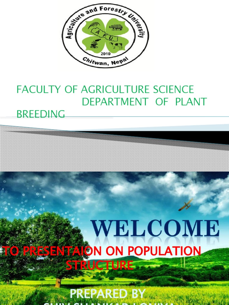 Population Structure and Their Genetic Constiution | PDF | Zygosity | Plant Breeding