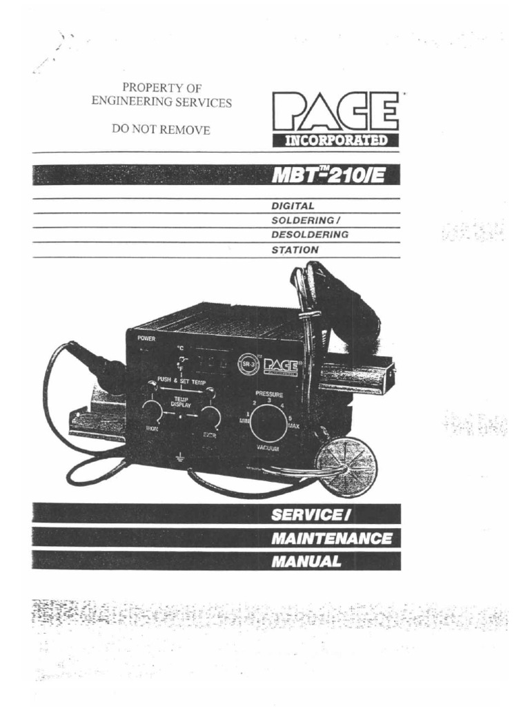 Soldering Station Manual | PDF