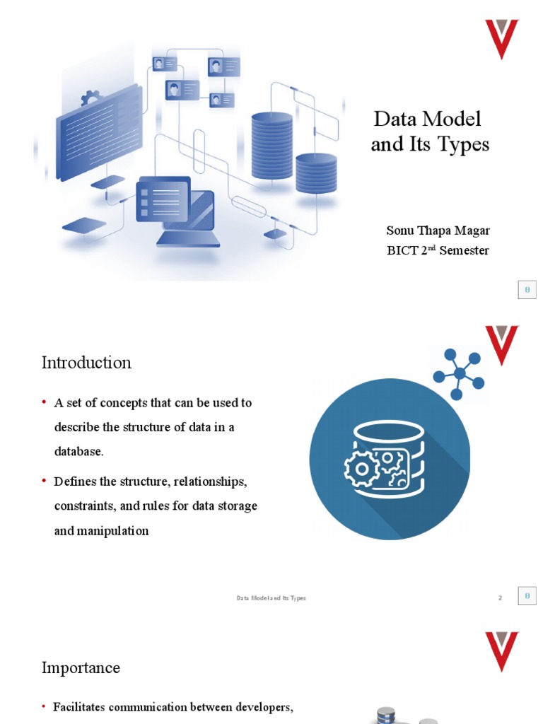 Datamodel and Its Types | PDF | Data Model | Relational Model