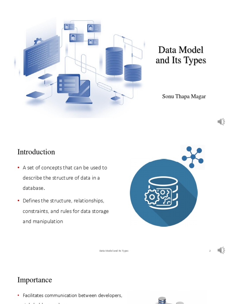 Datamodel and Its Types | PDF