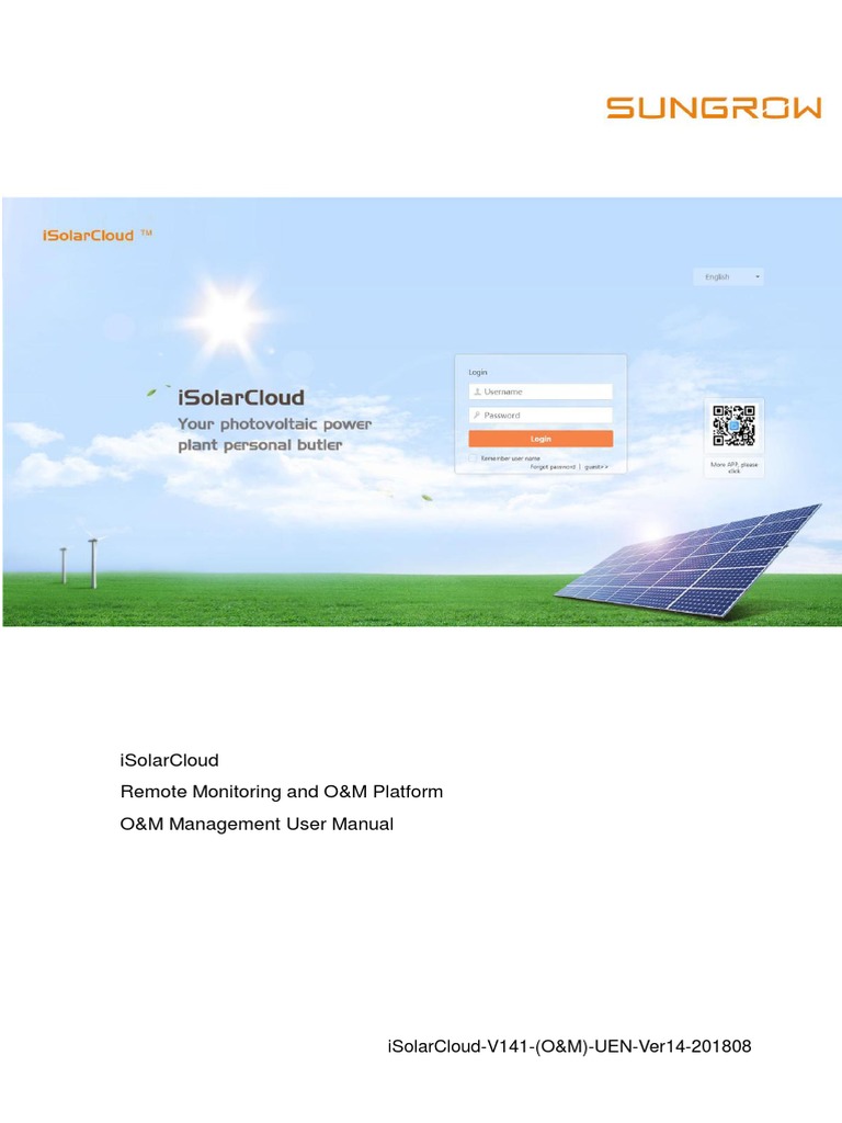 ISolarCloud User Manual - en | PDF