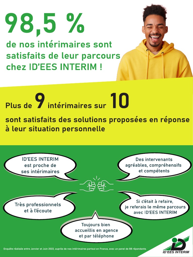 Affiche Enqu Te de Satisfaction Int Rimaires 2022 1666043159 | PDF