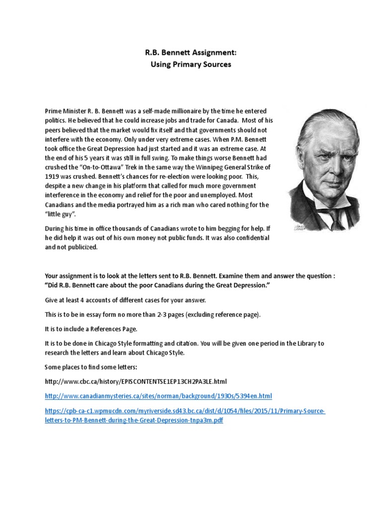 Bennett Letters Assignment | PDF