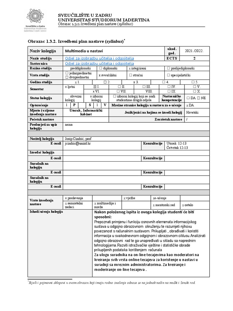 Multimedia U Nastavi | PDF