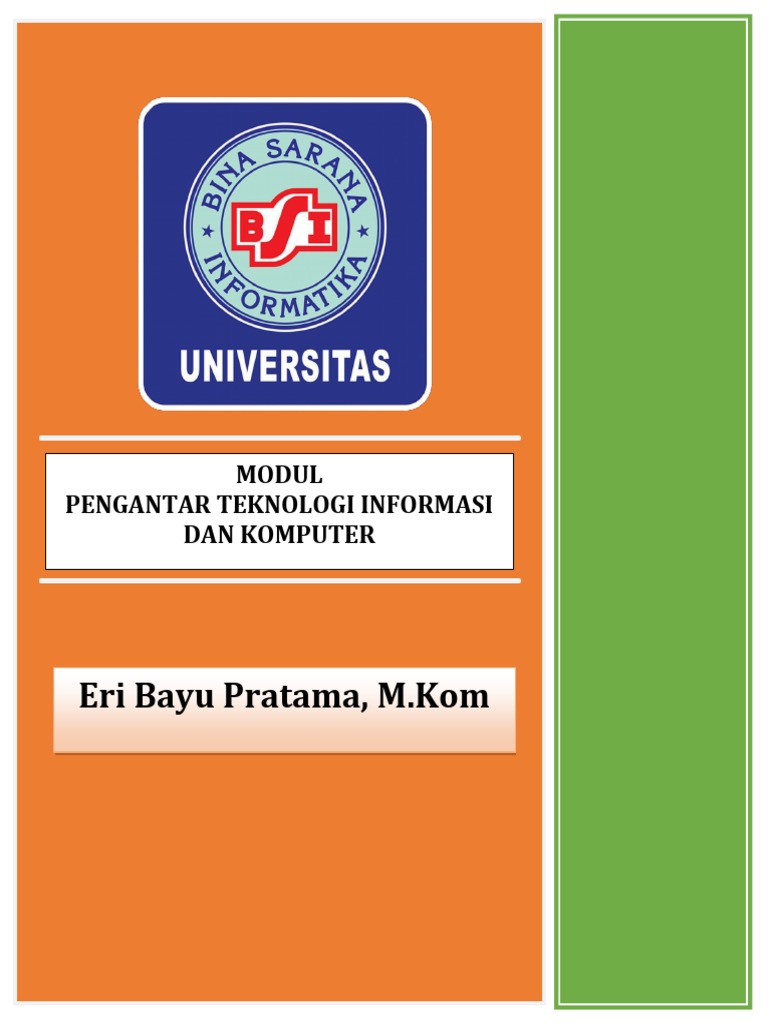 Modul PTIK Edit Daftar Isi | PDF