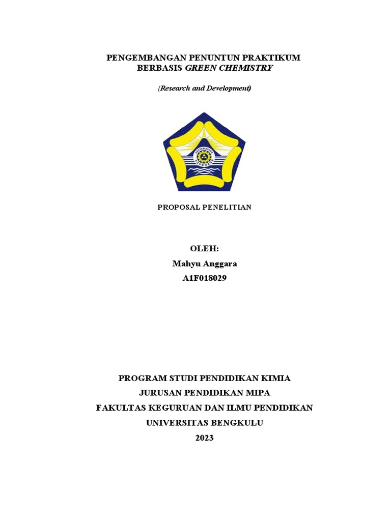 Panduan Praktikum Kimia Berbasis Green Chemistry | PDF