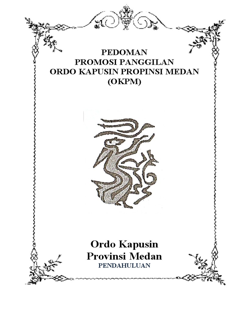 Pedoman Promosi Panggilan OKPM | PDF | Agama & Spiritualitas