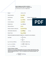 Dish End Calculations As Per ASME Section VII Div 1 | PDF