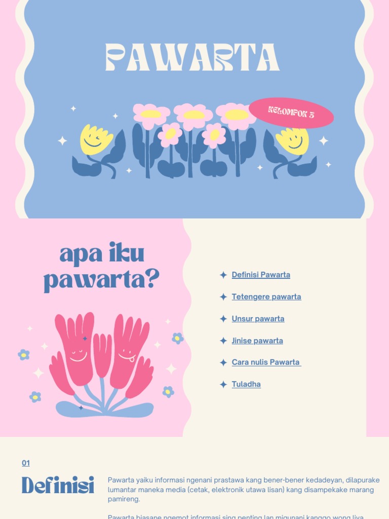 Panduan Nulis Pawarta Sing Efektif | PDF