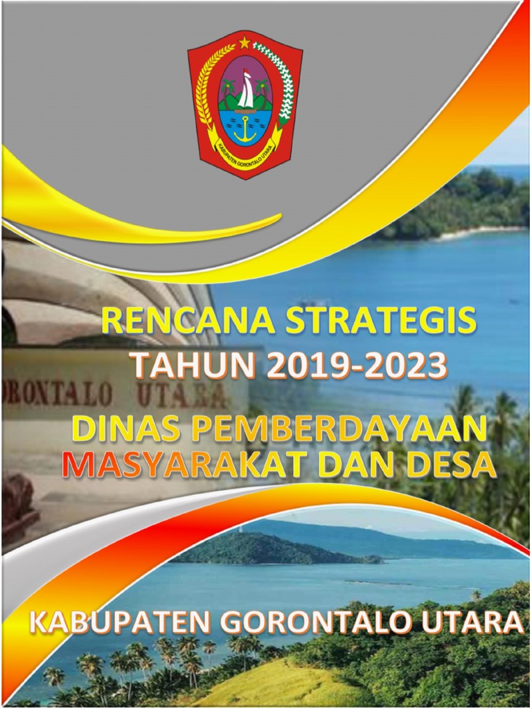 Renstra 2019-2023 Dinas PMD Fix | PDF