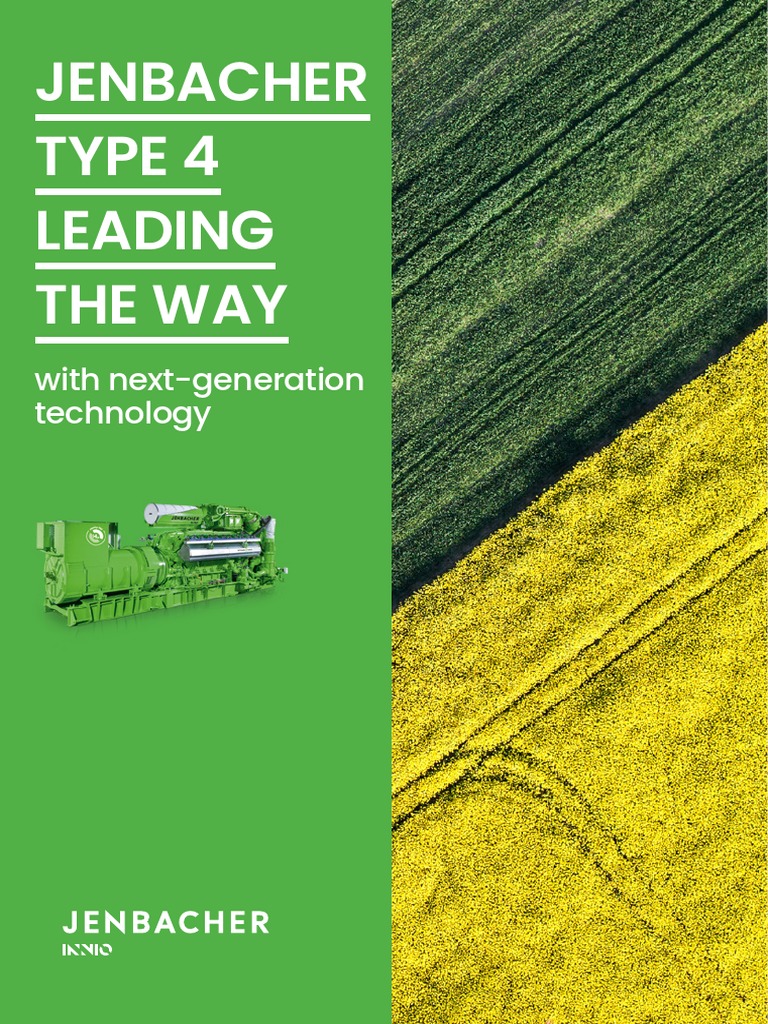 Innio Jenbacher j420 Brochure 210x297mm RZ Screen Ijb-122001-En | PDF | Engines | Piston