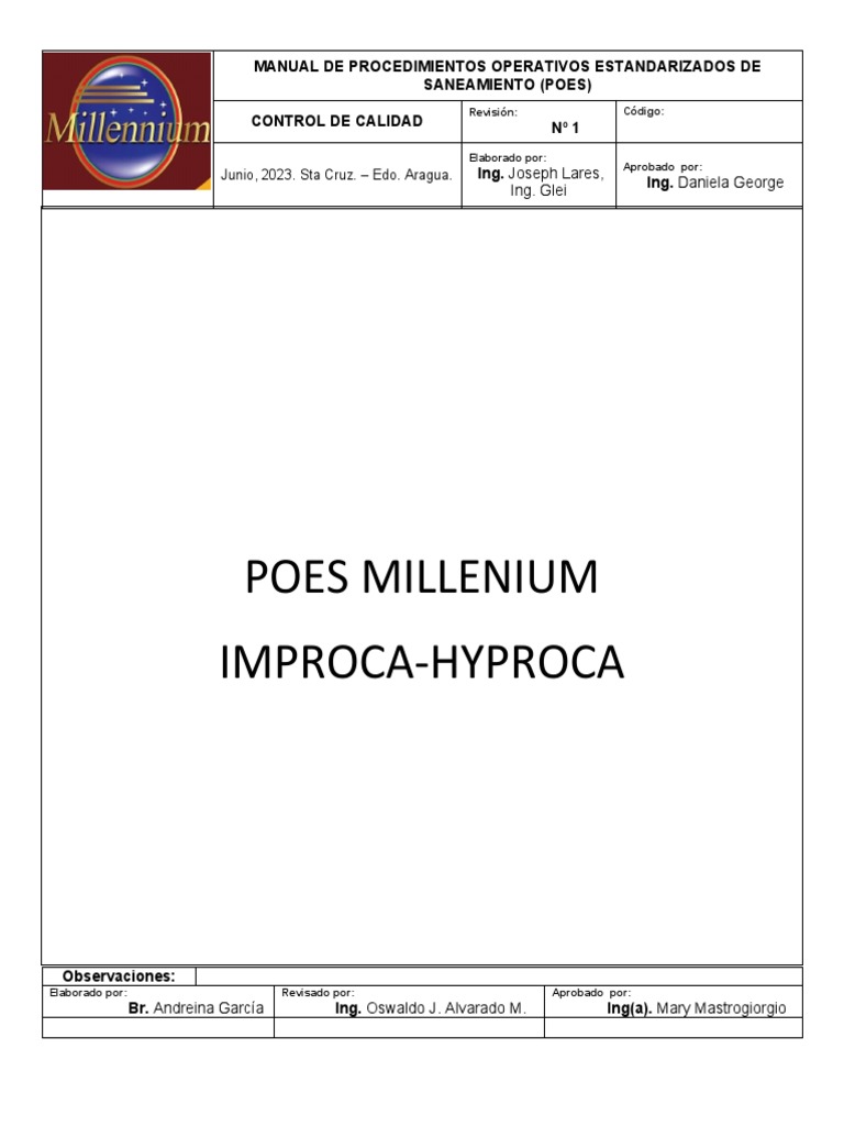Millenium Poes | PDF | Alimentos | Pasta