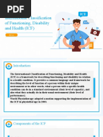 ICF Check List | PDF